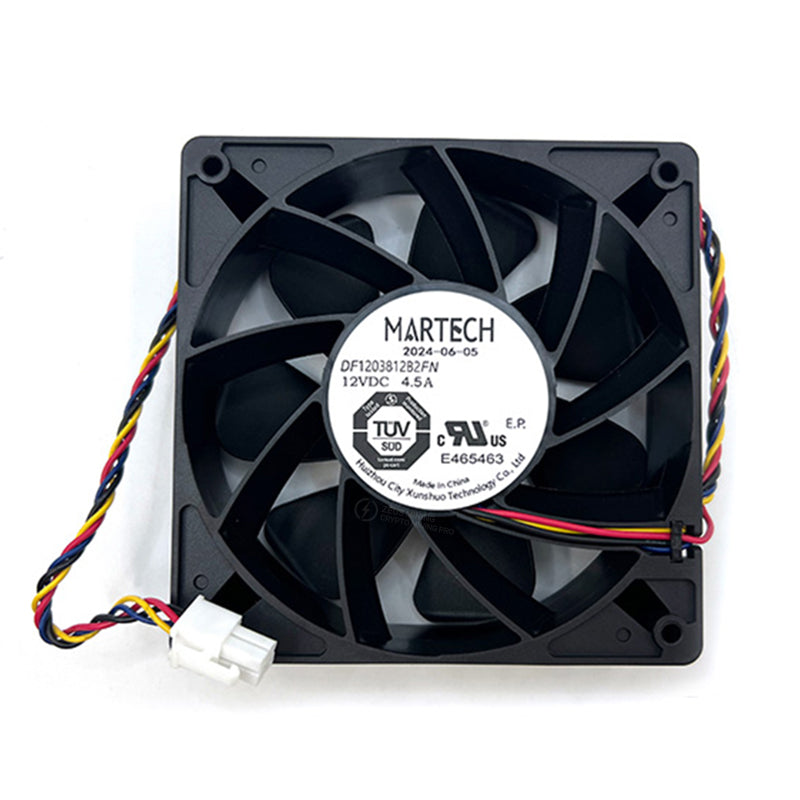 Antminer Fan MARTECH 12V 4.5A 7000RPM fan Square pin for Antminer ...